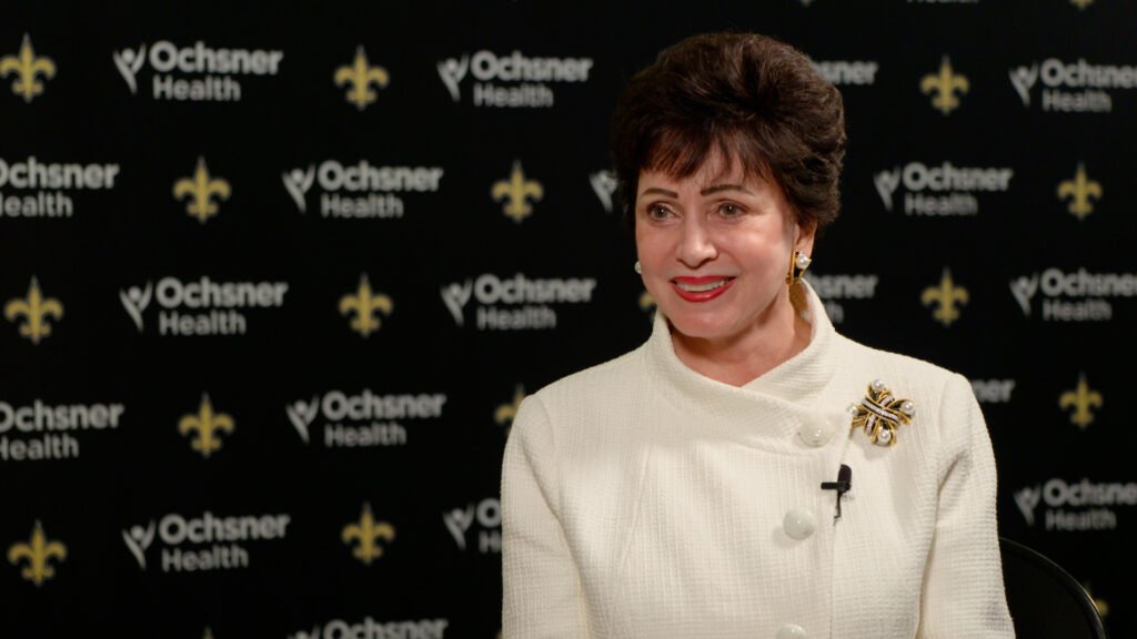 New Orleans Saints owner Gayle Benson has officially unveiled her ...