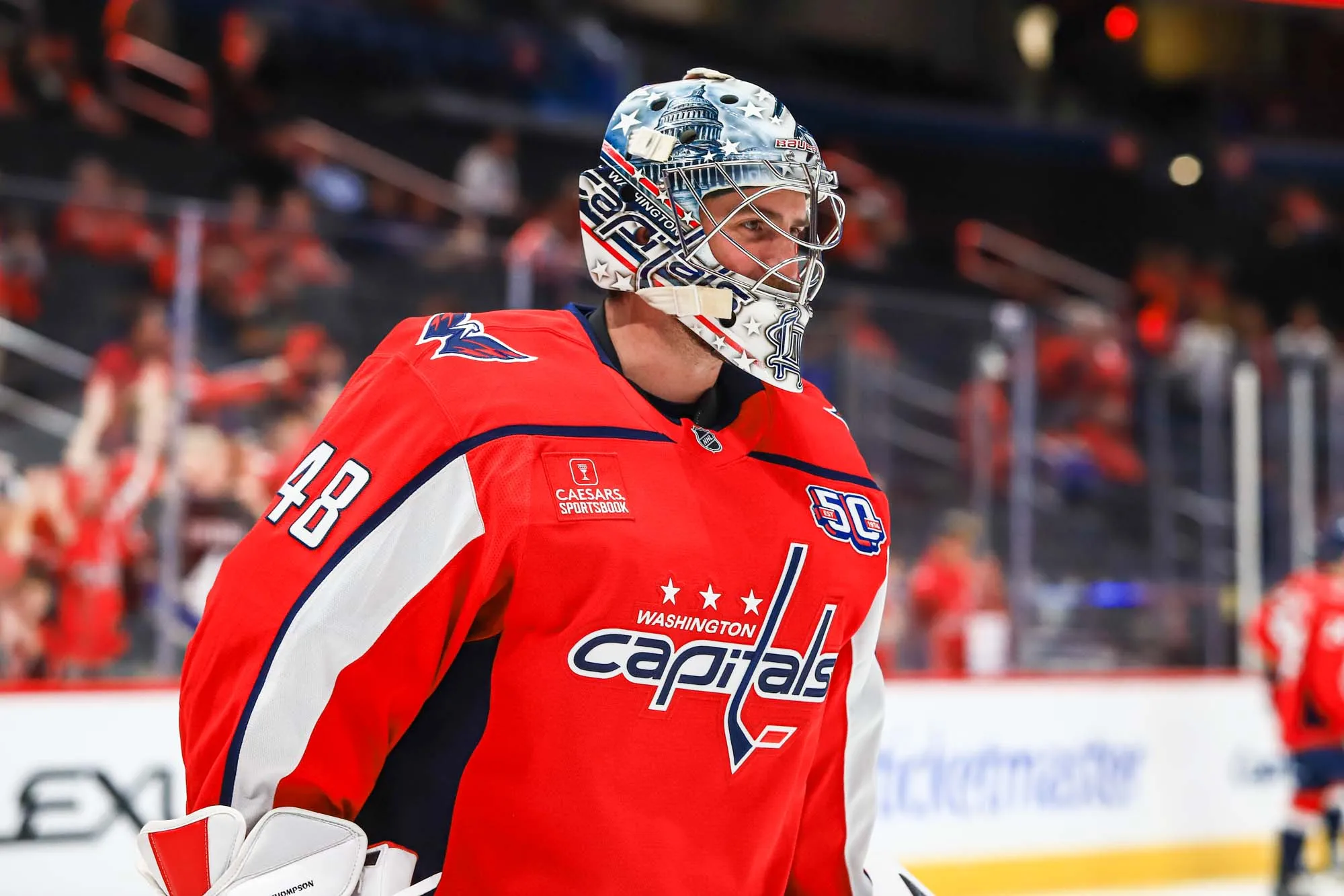 IT IS DONE: Washington Capitals Goaltender Logan Thompson Stuns Fans ...